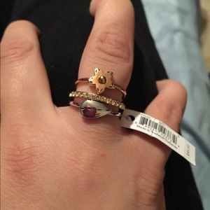 Coach | Jewelry | Coach Wildflower Bouquet Ring Set | Poshmark